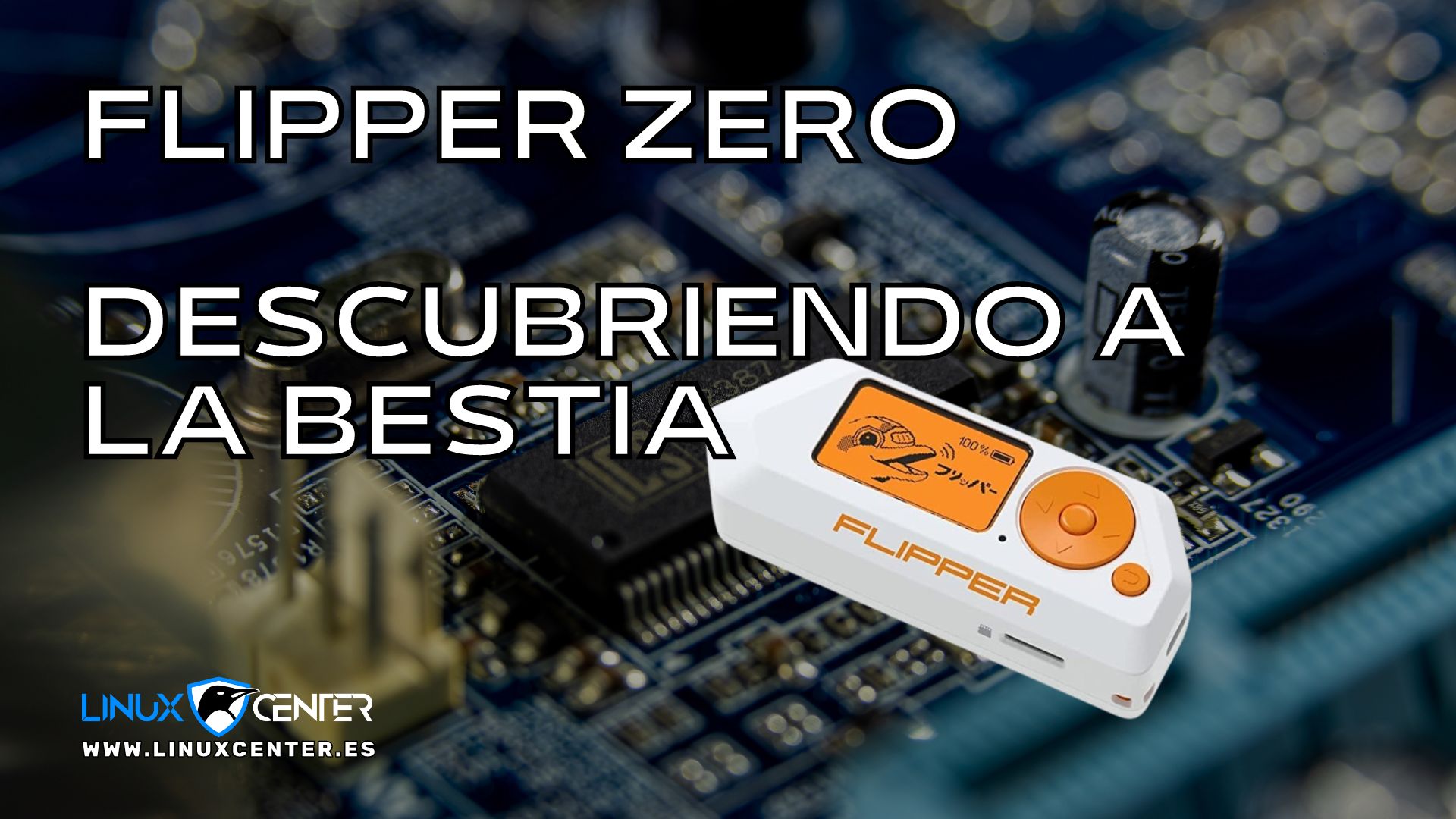 Linux Center Valencia - Flipper Zero, descubriendo a la bestia.
